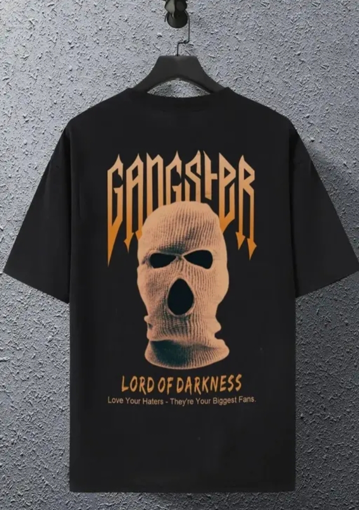 Mens oversized gangster T-shirts - Scoul store