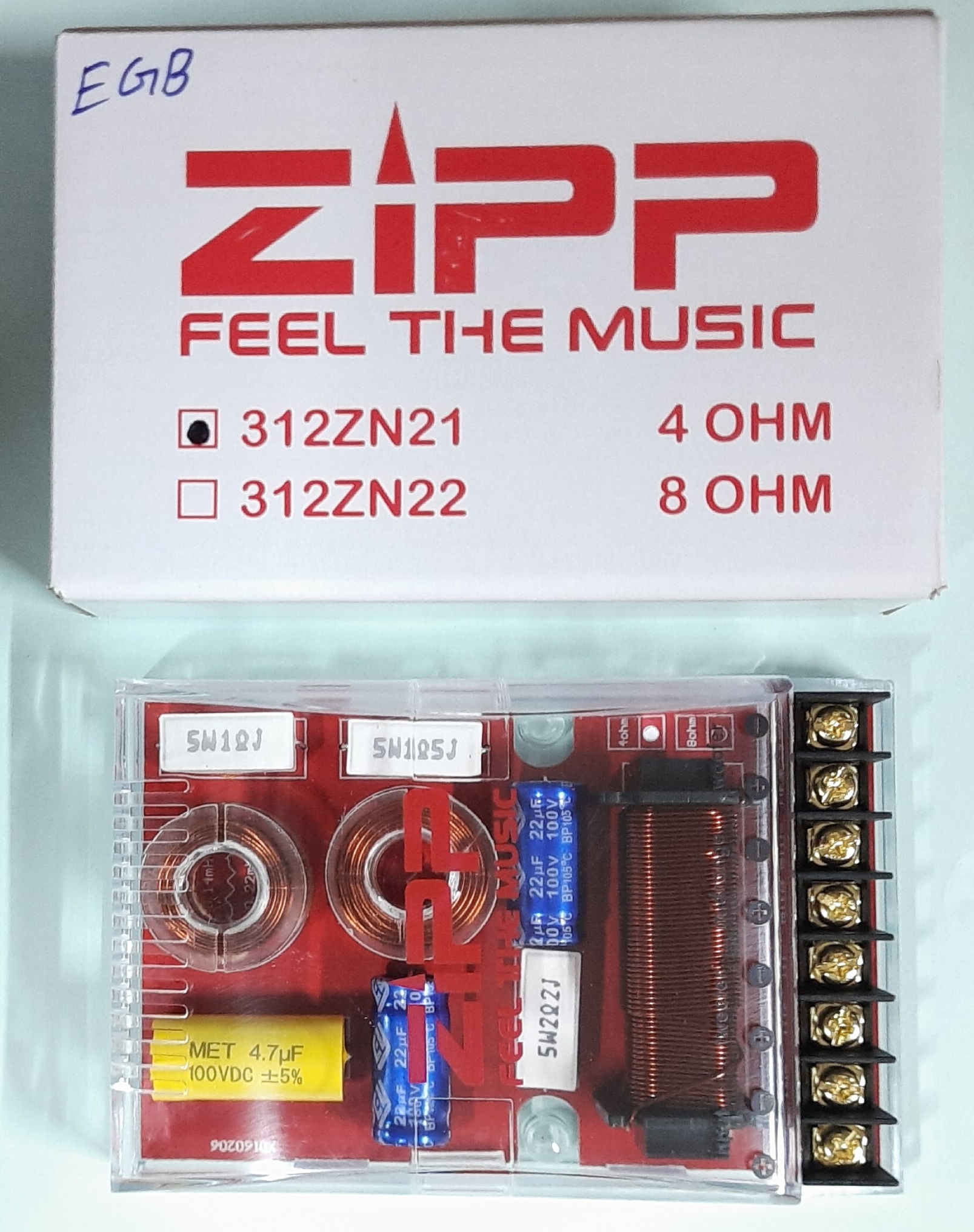 ZIPP 3 WAY NETWORK 4 OHMS - Yokesh Electronics