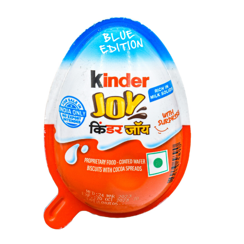 Kinder Joy Blue Edition Surprise Chocolate 20 g - Satnam Store