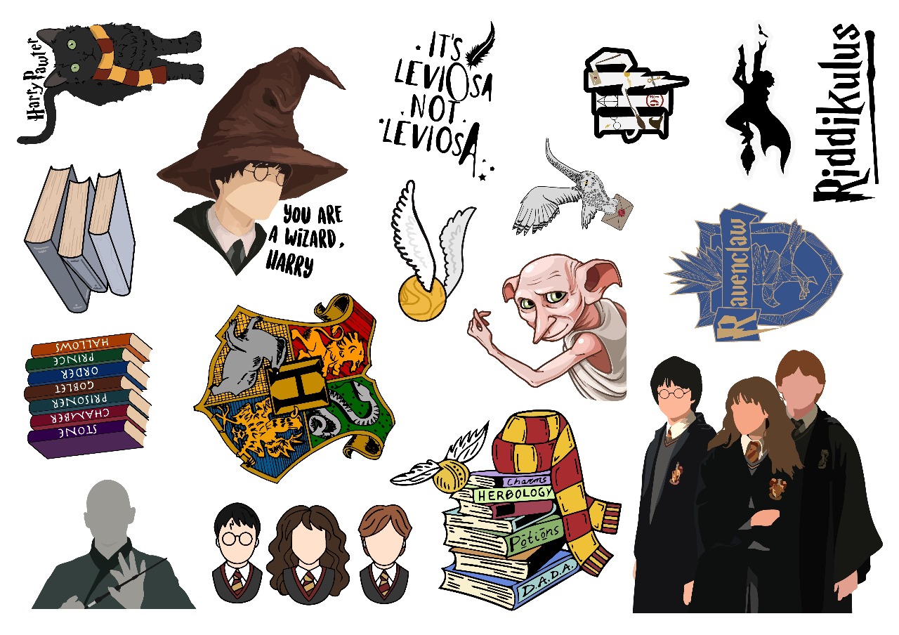 Harry Porter Sheet Sticker - Namu Customs