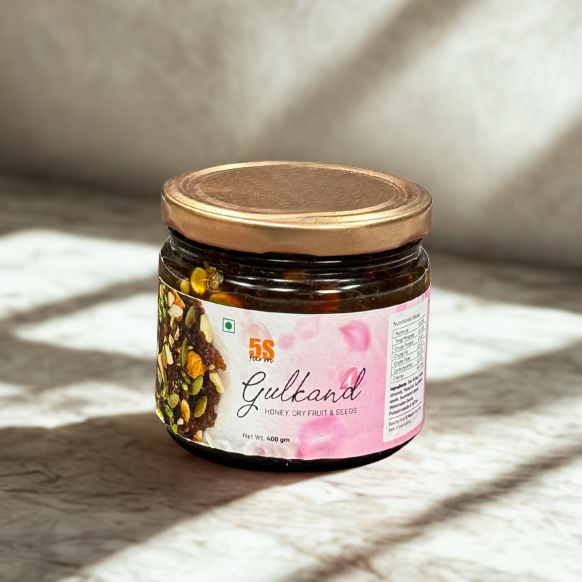 Gulkand in Raw Honey - Shudh Farm (Prakritikshala India Private Limited)